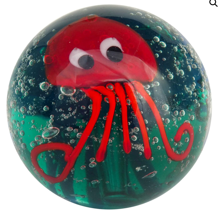 Marble - Handmade | Aquarius Marble - Jellyfish – Moo Like a Monkey